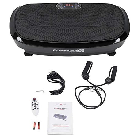 Confidence Fitness Vibration Plate Trainer 3D Dual Motor Exercise ...