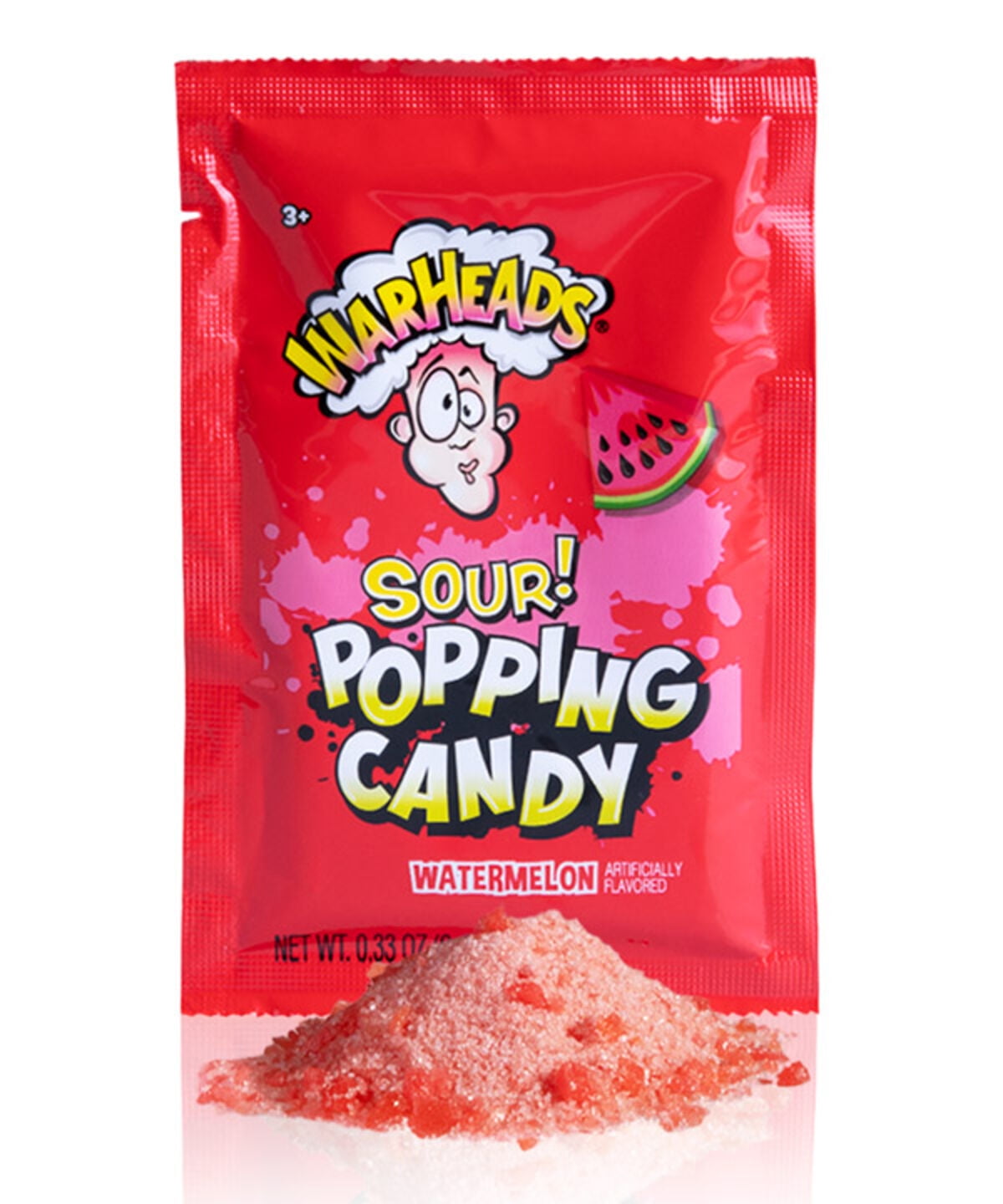 Warheads Sour Popping Candy - Sour Watermelon - Walmart.com