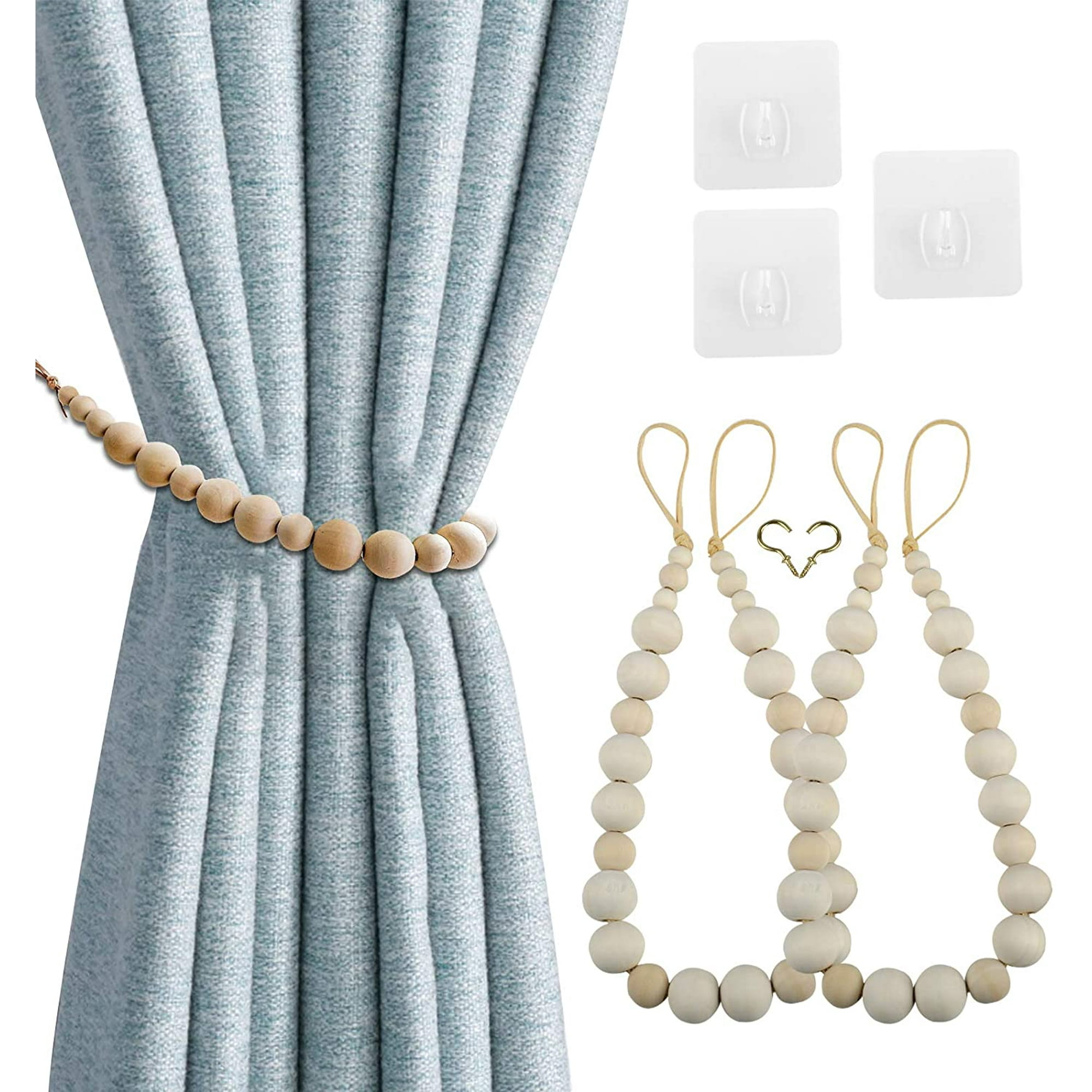 Click here for Lucoss Curtain Tiebacks  Set Of 2 Curtain Holdback... prices