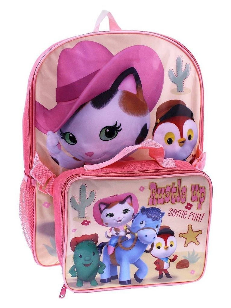 Disney Sheriff Callie 16" Backpack with Lunch Kit - Walmart.com