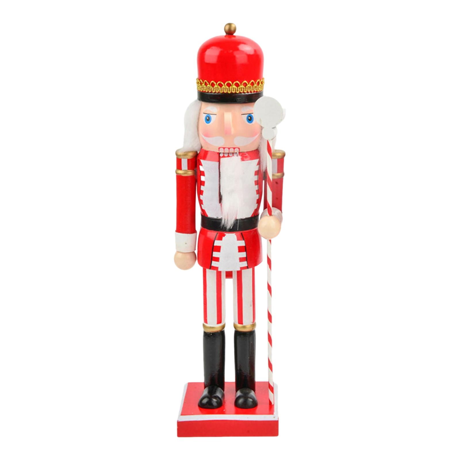 15inch Wooden Nutcracker Soldier Christmas Nutcracker Soldier for Home ...