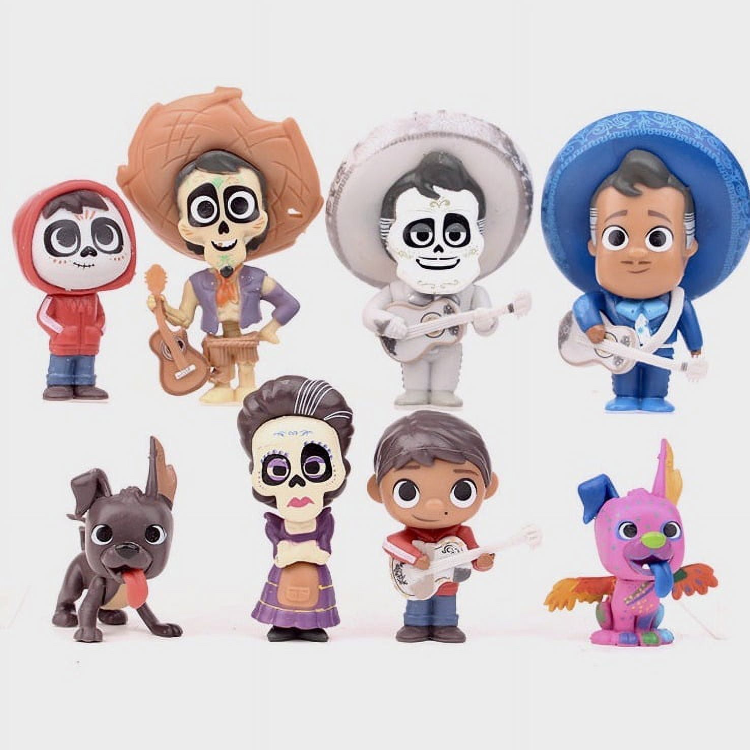 8 Muñecos de oficina Cocoa hechos a mano, Adornos muñeco Coco niño ...