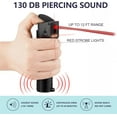 Self Defence Personal Alarm 3-in-1 for Women,pepper l &130 dB Siren ...