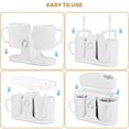 SUSTEAS Ice Cream Maker Machine for Home Use, with Two Ice Cream Bowls ...
