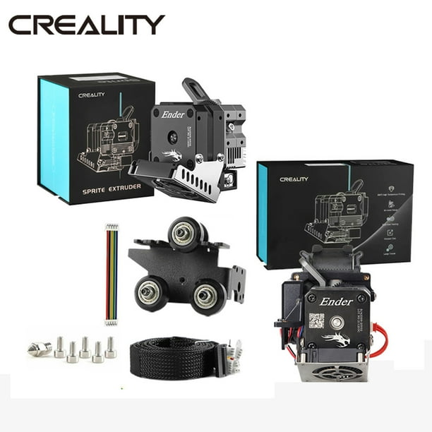 CREALITY 3D Sprite Extruder Pro Dual Gear Feeding ( All Metal ) Design 3.5: 1 Gear Ratio for ...
