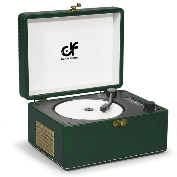 Reproductor de CD DANFI AUDIO DF Retro con altavoces Bluetooth ...
