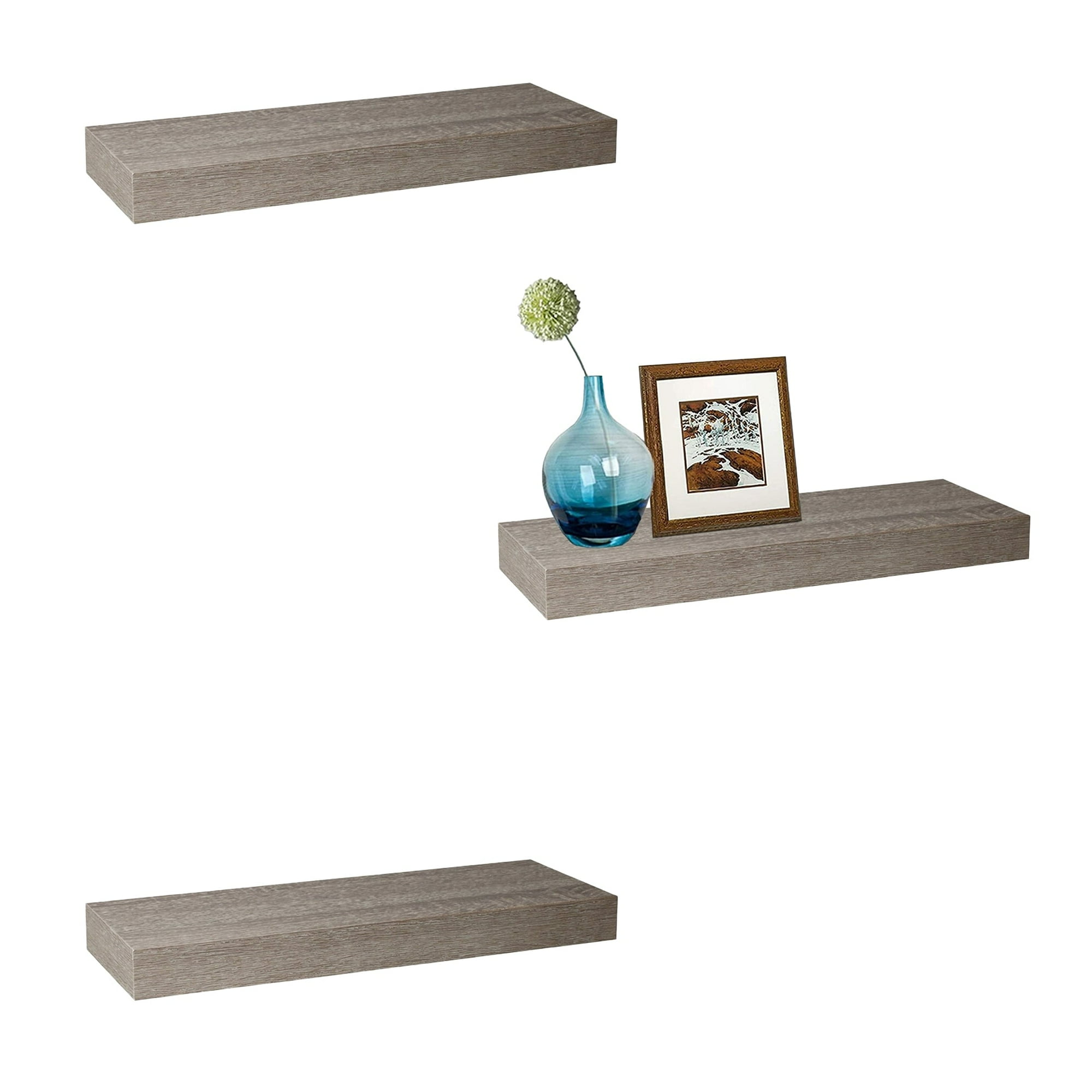 Click here for Ity International - Set Of 3 Mini Floating Wall Sh... prices