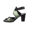 Arche Leiga Leather Sandal, 41, Black - Walmart.com