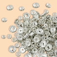 Brass Rhinestone Spacer Beads Grade A Straight Flange Silver Color ...
