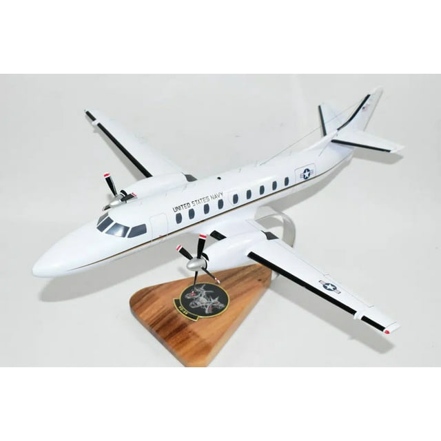 Navy VIP C-26 Metroliner Model, Fairchild, 18, Mahogany Scale Model ...