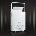 TCMT 6L Portable Tankless Propane Water Heater, 1.6 GPM, Digital Display for Outdoor RV ...
