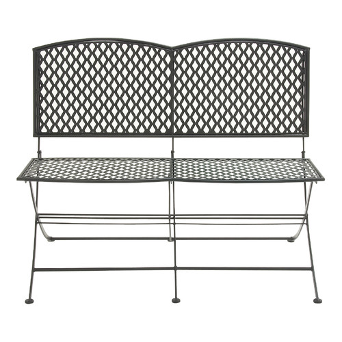 Cole & Grey Metal Garden Bench - Walmart.com