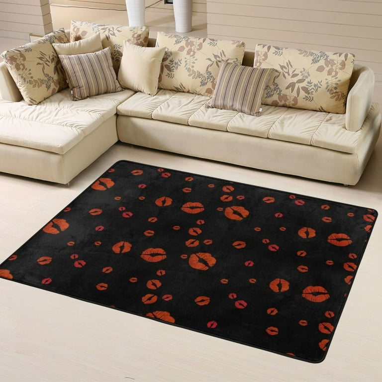 Sexy Red Lips Rug - Accessories