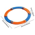 Soft Flying Disc, EVA Foam Foldable Boomerang Ring Toy with Whistling ...