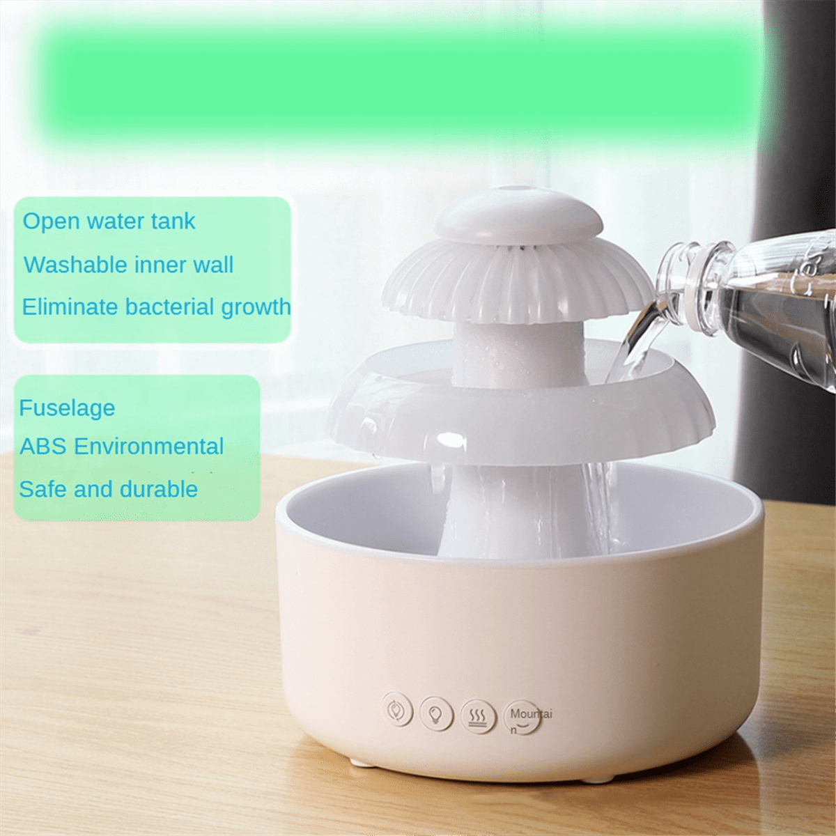 Click here for Unbranded Rain Cloud Cool Mist Humidifier With Col... prices