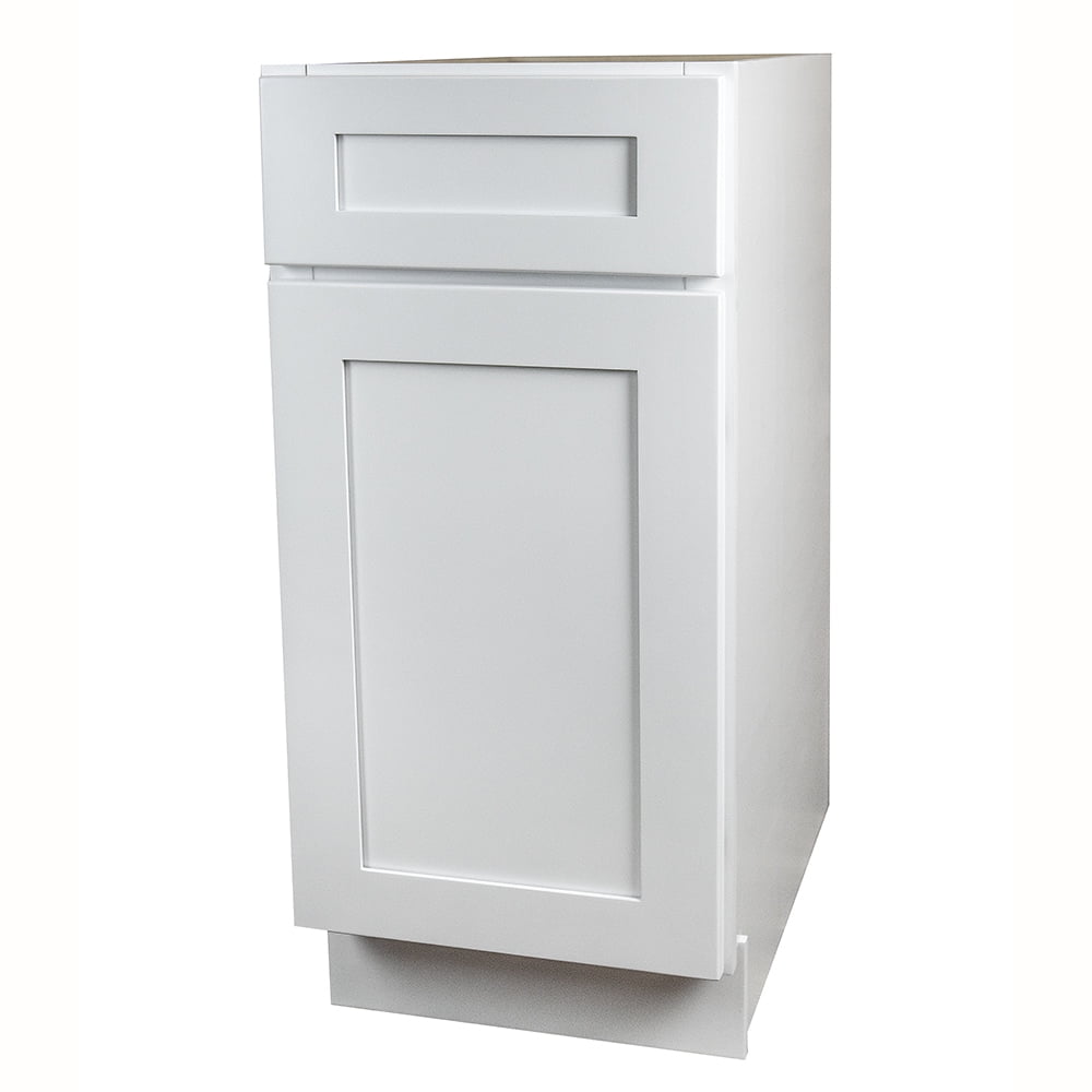 Ghi White Shaker Kitchen Base Cabinet