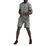 BUYJYA Men's Workout Set, 3-Pack Gym Clothes, Quick-Dry Shirts and ...