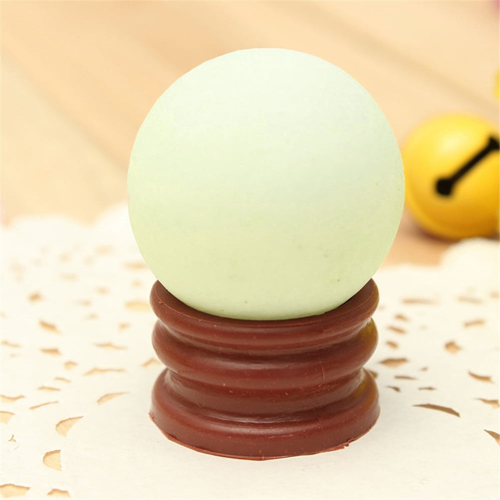 Luminous Quartz Glow In The Dark Stone Sphere Ball H5U7 Green 35mm ...