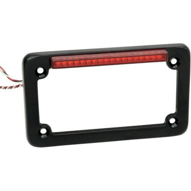 Signal Dynamics LED License Plate Frame, Single Row - Black - Walmart.ca