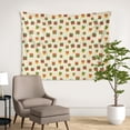 60x44 Inch Rectangle Wall Tapestry for Indoor & Outdoor, Living Room ...