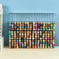Waroomhouse Acrylic Marker Storage Rack Acrylic Double Layer Mark Pen ...