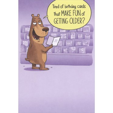 Recycled Paper Greetings Snowman Boogers Funny / Humorous Birthday Card ...