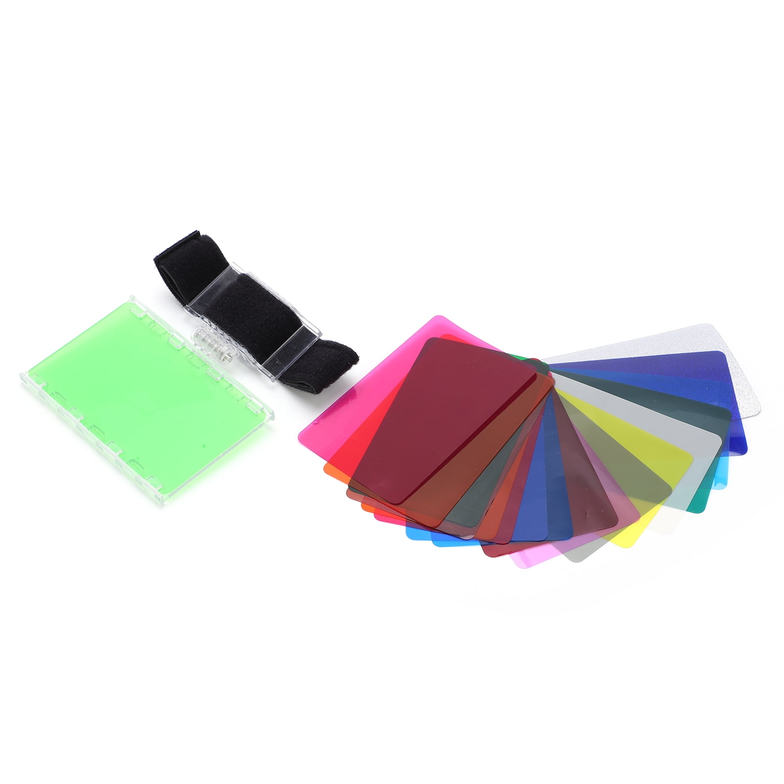 Zerodis Camera Gel Filter Kit Transparency Color Film Plastic Sheets ...