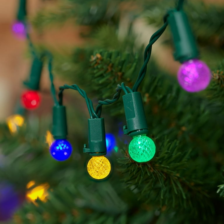 Pure White G12 Christmas Lights