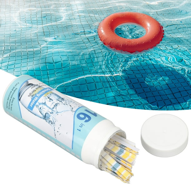 Water Test Ing Kit, Portable Water Test Strip 100Pcs 16 In 1 For Pool ...