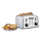 Cuisinart Brushed Stainless Steel Classic Toaster with Long Slot, 4 ...