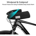ROCKBROS Bike Handlebar Mittens Bicycle Pogies Mitts Winter Thermal ...