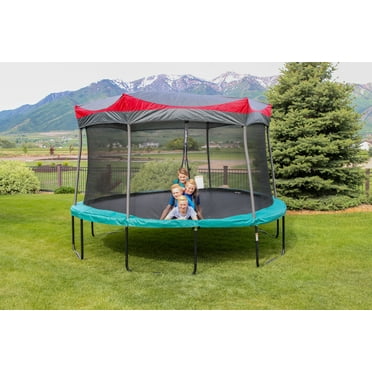 Jumpking 14 ft. Universal Solid Green Trampoline Cover - Walmart.com