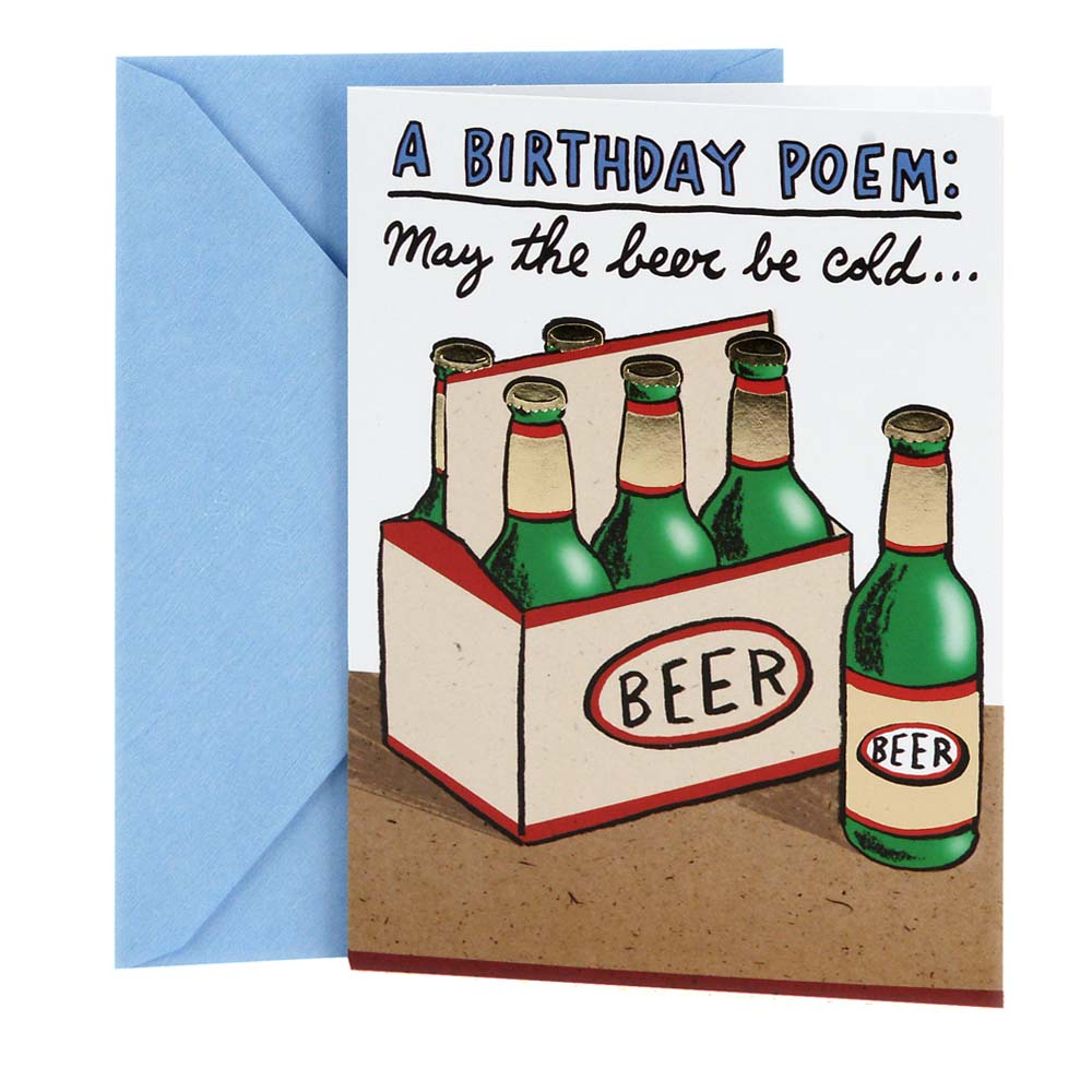 Hallmark Shoebox Funny Birthday Card Cold Beers Walmart Hallmark Shoebox Funny Birthday Card Cold Beers Walmart