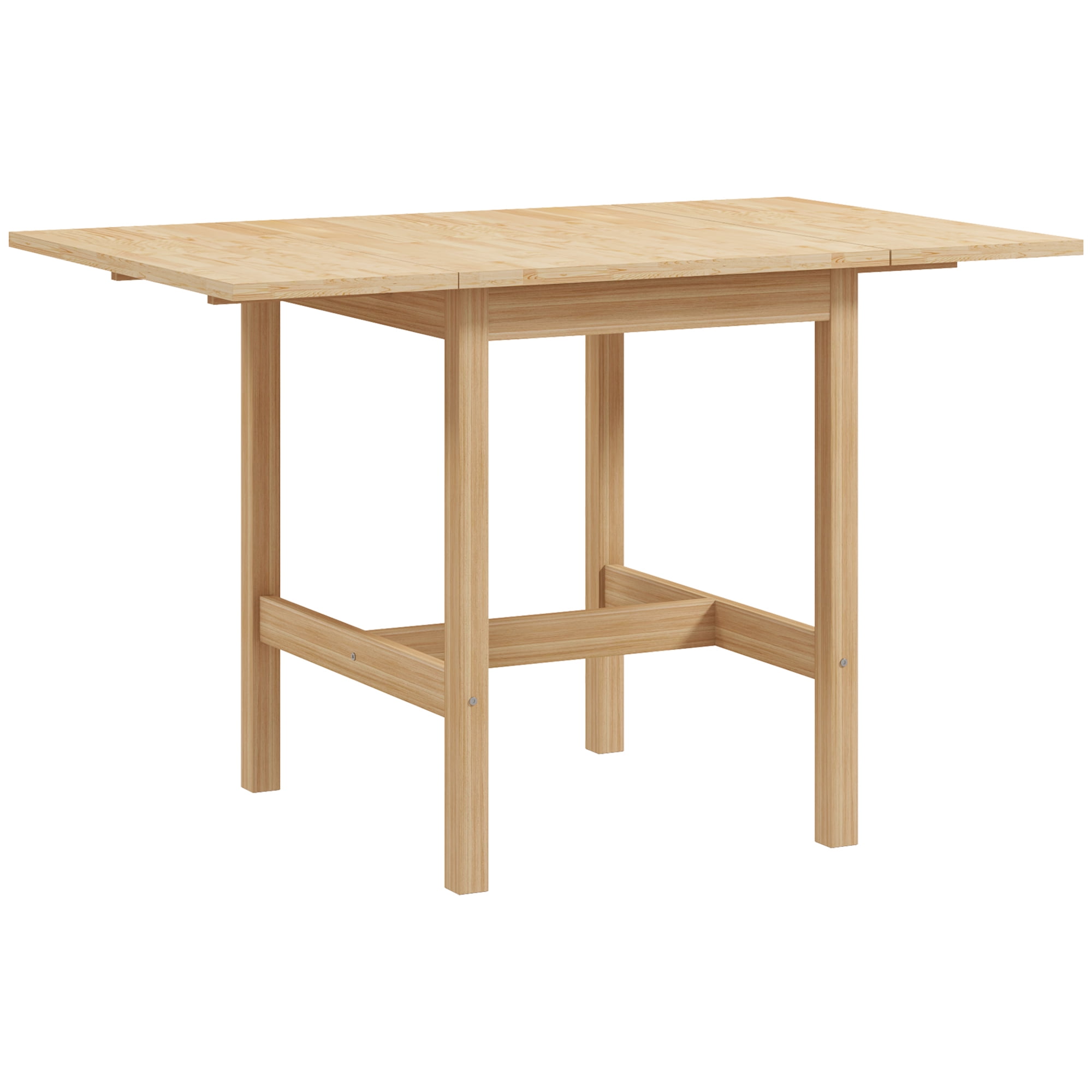 Click here for Homcom Foldable Dining Table  Drop Leaf Table With... prices