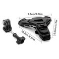 Sturdy ABS Mount for Action Cameras Supporting Quick Release and ...