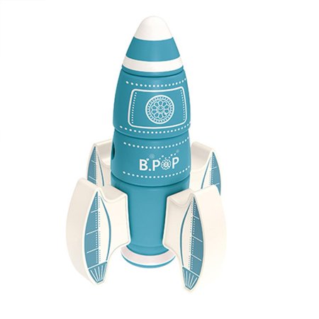 Magnetic Rocket Model Self Assembly Puzzle Building Block For Children ...