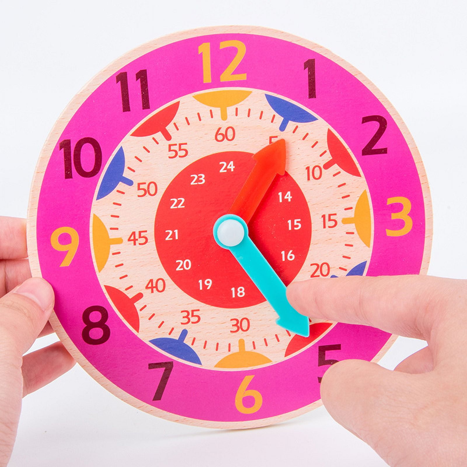 Reloj educativo de aprendizaje temprano de Morgan's Direct, manecillas ...