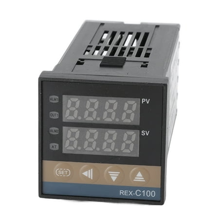 PID Temperature Controller, LED 0-400 Degrees Celsius Digital PID Thermostat Set 3 Pieces Fast ...