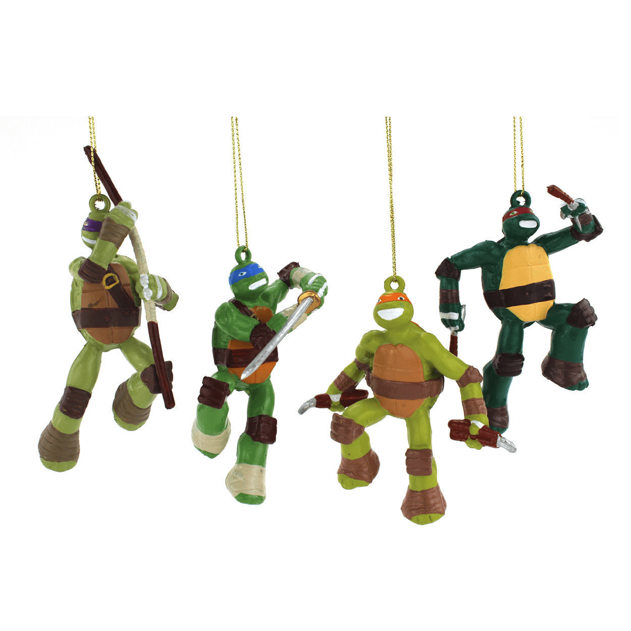 Teenage Mutant Ninja Turtles Ornament Set Christmas Raphael ...