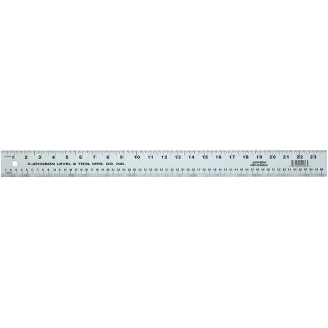 Johnson Level J36EM 36 inch Aluminum Inch & Metric Straight Edge ...