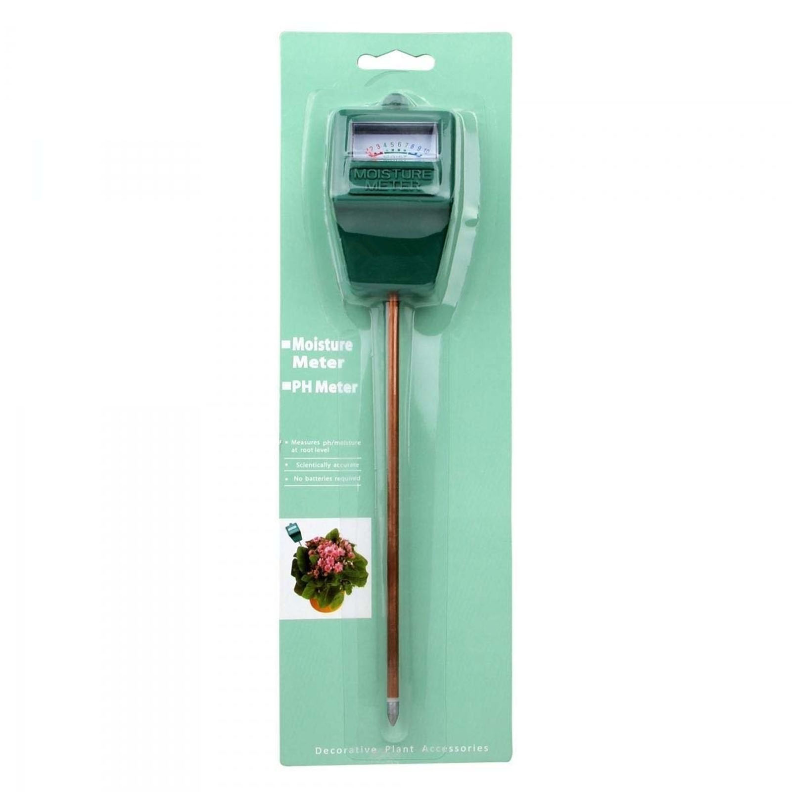 Detector de humedad Irfora Medidor de humedad del suelo de una sola ...