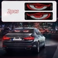 Dual-Panel Blinking Devil Eyes Light Windshield Display: 2- 14"x4 ...