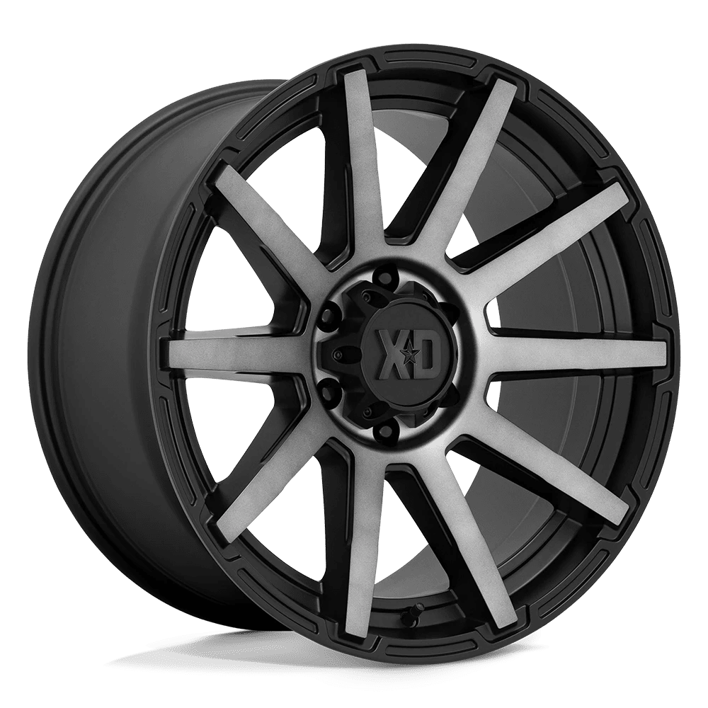 XD Aluminum Rim XD847 OUTBREAK 20X10in Satin Black with Gray Tint ...
