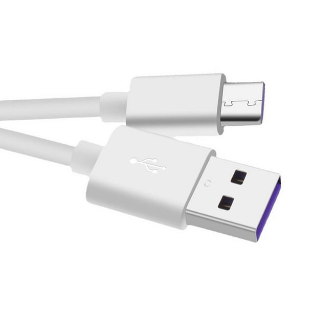 Cable de carga súper rápida tipo c cable de datos tipo c cable tipo c cable de datos blanco ...
