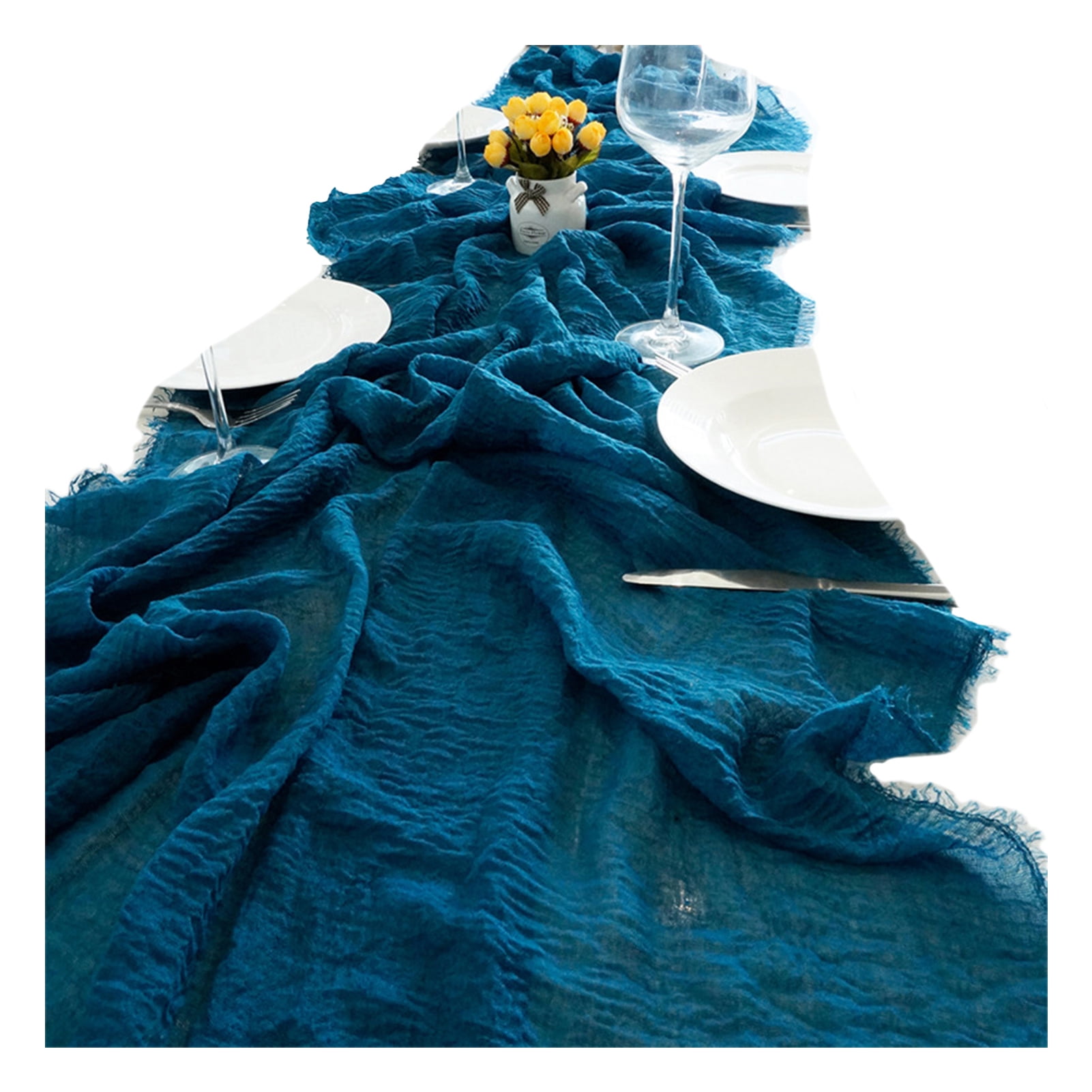 DISHAN Exquisite Table Runner - Soft Texture - Reusable - Elegant ...