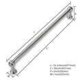 Appliance Pull 18 Inch Brushed Satin Nickel 1 Cabinet Furniture ...