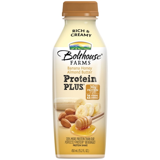 Bolthouse Farms Protein Plus Banana Honey Almond Butter 15.2oz ...