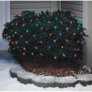 2' x 8' Multi-Color Mini Net Style Tree Trunk Wrap Christmas Lights ...