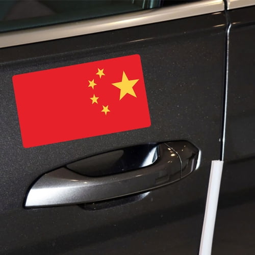 Buy Shenmeida Full Color China Flag Stickers 5 Sets Bundle 6 X 10 for ...