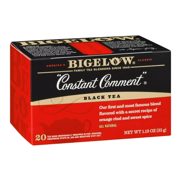 Bigelow Constant Comment Tea, 20 CT (Pack of 6) - Walmart.com